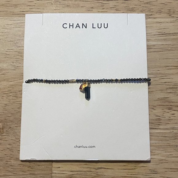 Chan Luu | Jewelry | Chan Luu Adjustable Carded Pyrite Bracelet | Poshmark